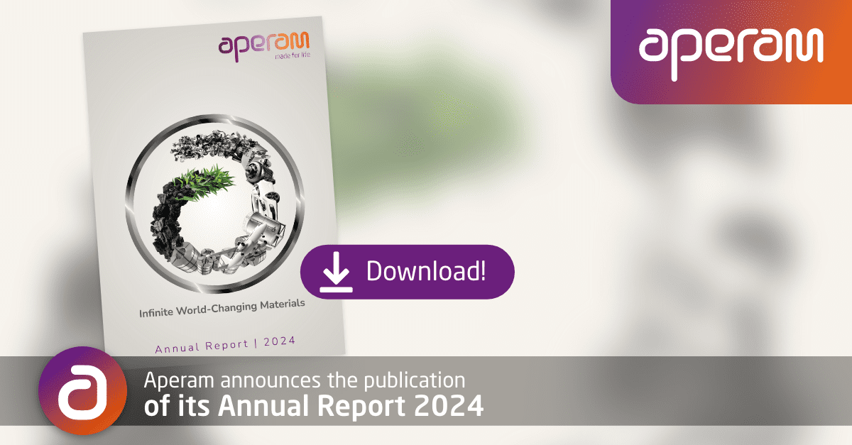 Aperam announces the publication of its Annual Report 2024 - aperam